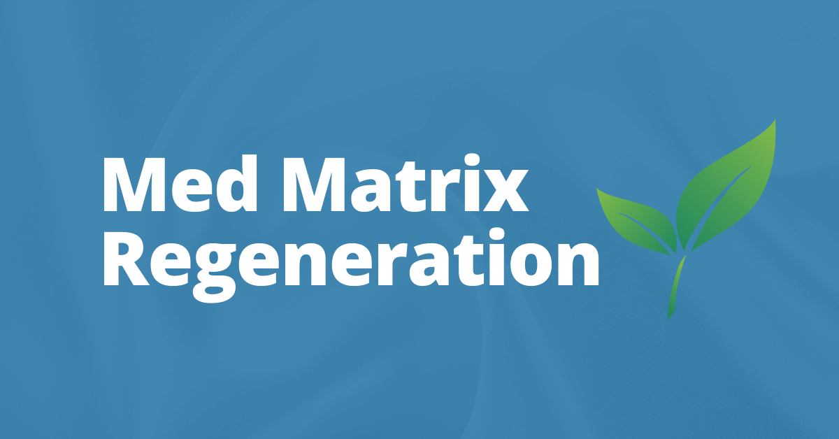 Med Matrix Regeneration - Budwig Center